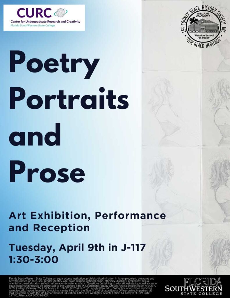 Poetry, Portraits and Prose: Spring Art Exhibition, Performance and ...